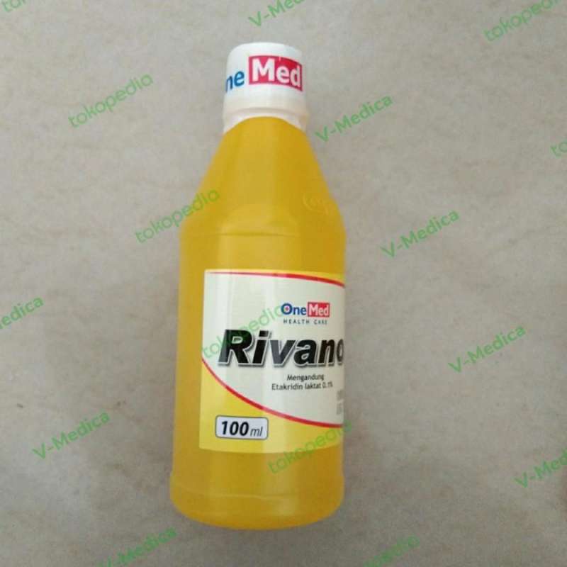 Jual Rivanol Onemed 100ml / Antiseptic / Cairan Disinfektan Pembersih ...