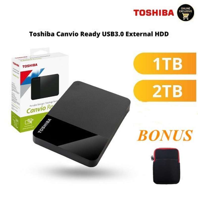 Jual toshiba canvio ready 1tb 2tb - harddisk eksternal hdd external usb 3.0 - 1 Tb di Seller ...