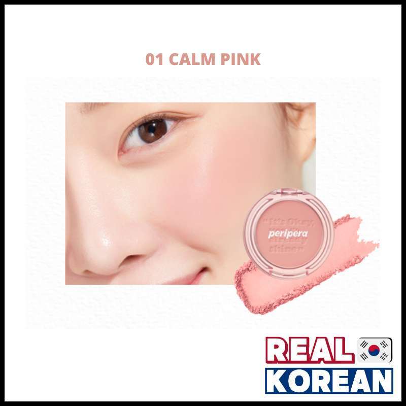 Jual Peripera Pure Blushed Sunshine Cheek - 01 Calm Pink Di Seller ...