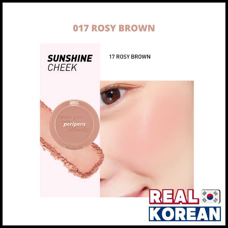 Jual Peripera Pure Blushed Sunshine Cheek - 017 Rosy Brown Di Seller Realkorean - Grogol, Kota ...