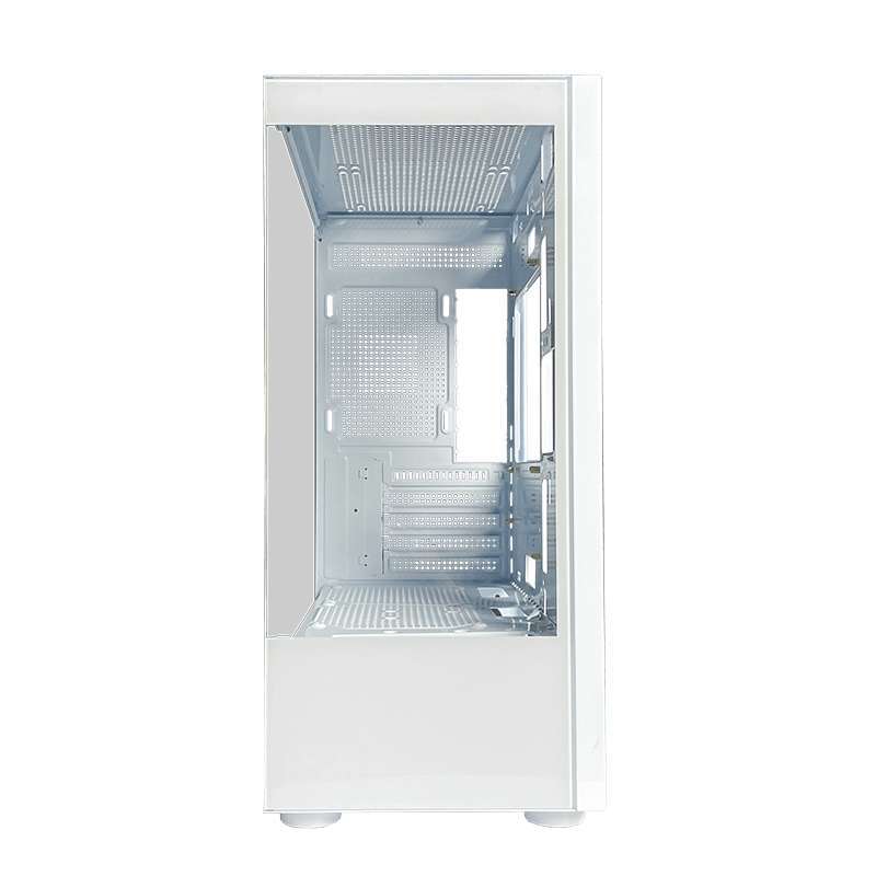Jual Casing Pc Cube Gaming Comsel White - Atx Gaming Case - Tempered ...