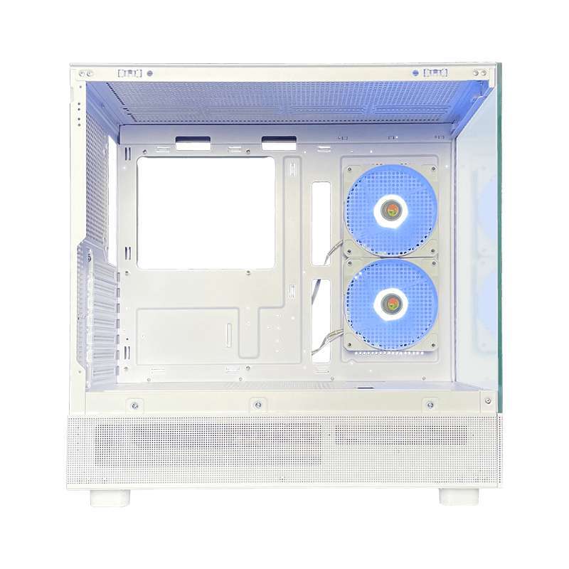 Jual Casing Pc Cube Gaming Comsel White - Atx Gaming Case - Tempered ...