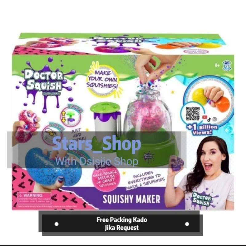 Promo Doctor Squish Maker Playset Original / Mainan Squishy Diskon 23% ...