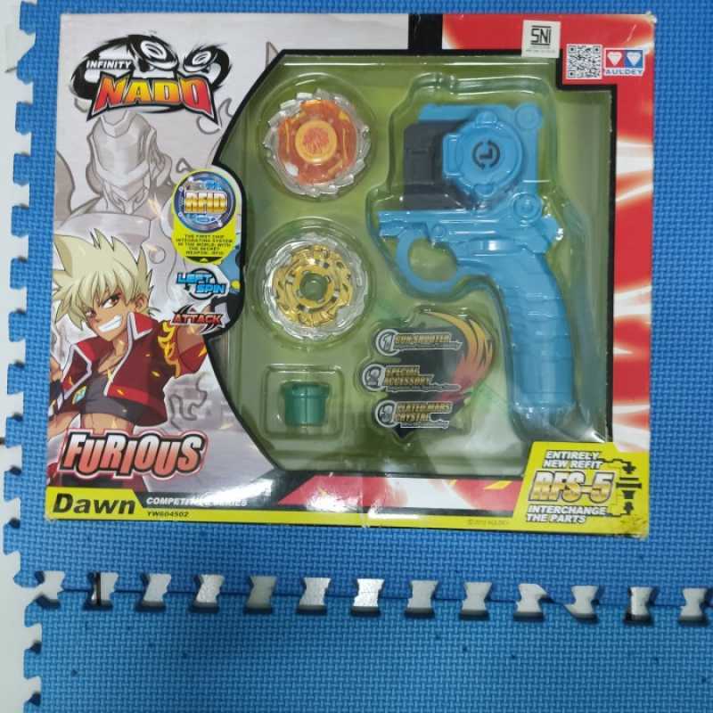 Promo Gasing Nado Metal dan Handle Launcher Diskon 23% di Seller ...