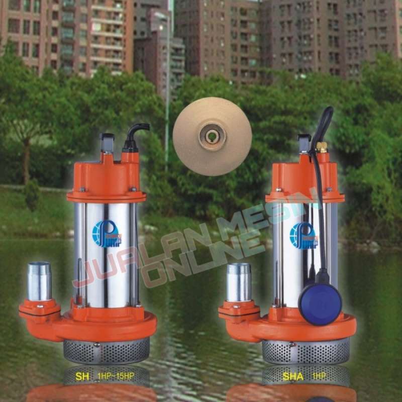Promo Pompa Celup Submersible Pump Showfou SH 112D 1 Hp 1 Phase Pompa ...