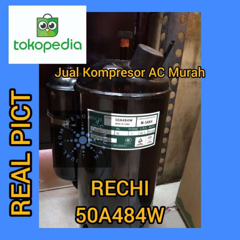 Promo Kompresor AC Rechi 50A484W / Compressor Rechi R410 / 50A484W ...