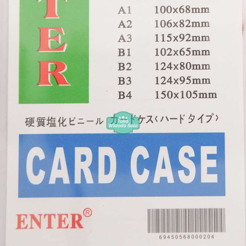 Jual Plastik Id Card Case B1 Name Card Name Tag Portrait - 1 Buah Di ...
