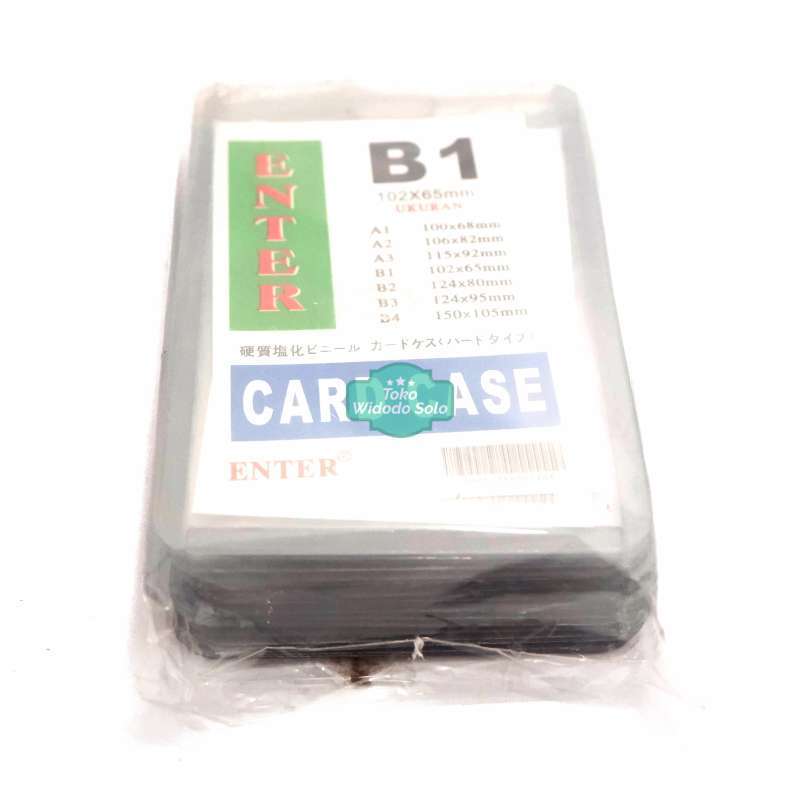Jual Plastik Id Card Case B1 Name Card Name Tag Portrait - 1 Buah Di ...