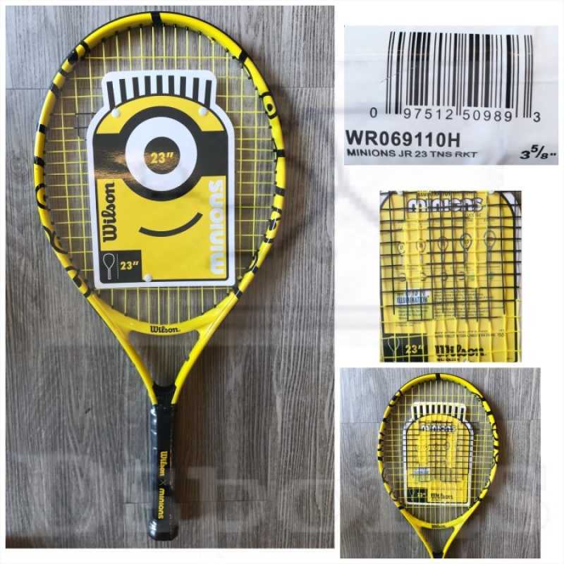Jual Wilson Minions 23 Junior 205 Gr Anak ( Racket Tennis Tenis Raket ...