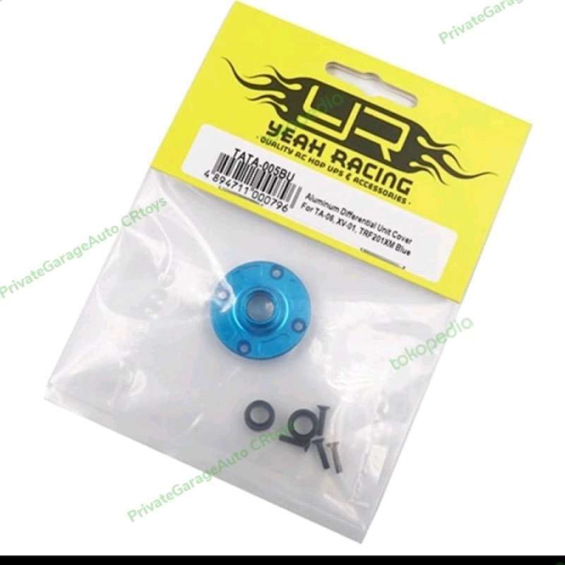 Promo CRtoys aluminum diff unit cover rc tamiya XV01 TRF201 TA06 Diskon ...
