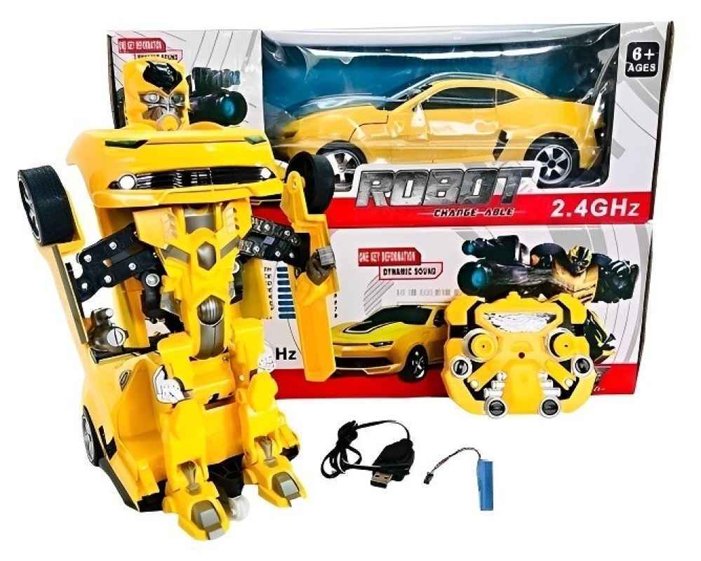 Promo Remote Control 2in1 Deformation Bumblebee Mobil Robot Transformer ...