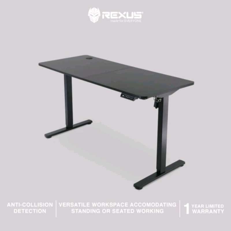 Jual REXUS Meja Gaming Desk Elektrik Adjustable 140 cm Garansi Resmi di ...