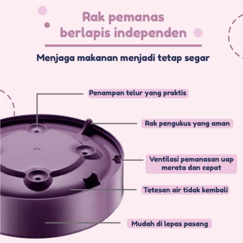 Promo Sale Emily Electric Cooker Box 1.4L / Lunch Box Cooker Set ...