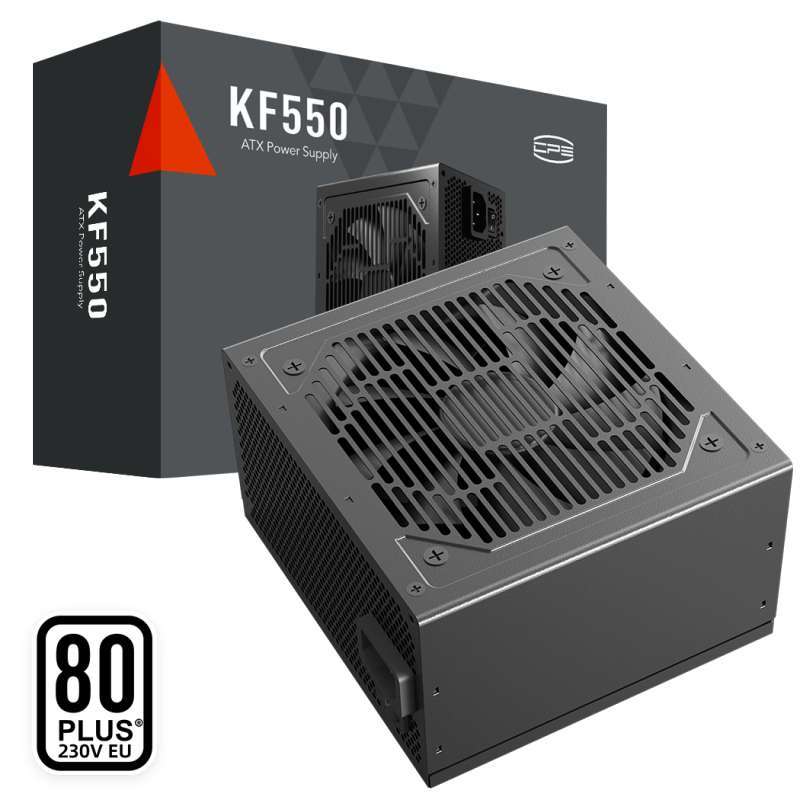 Jual PCCOOLER PSU KF550 550W 80+ White ACTIVE PVC, OVP, SCP NON MODULAR ...