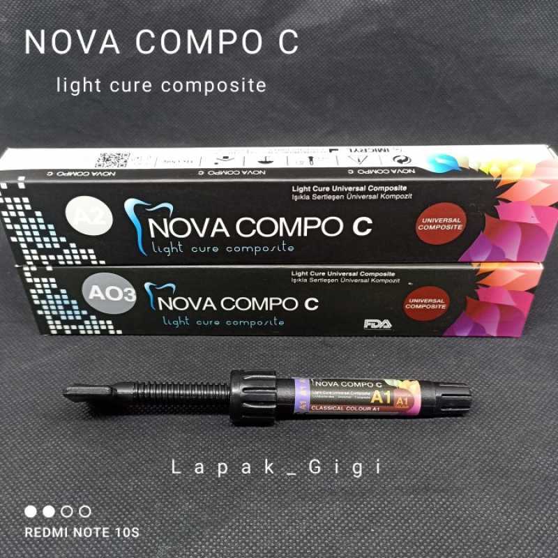 Promo Composite Nano Hybride Anterior Posterior / Nova Compo C Diskon ...