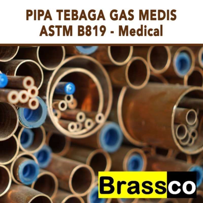 Promo BRASSCO Pipa Tembaga 5/8 15.88mm - ASTM B819 - Batangan Diskon 23 ...