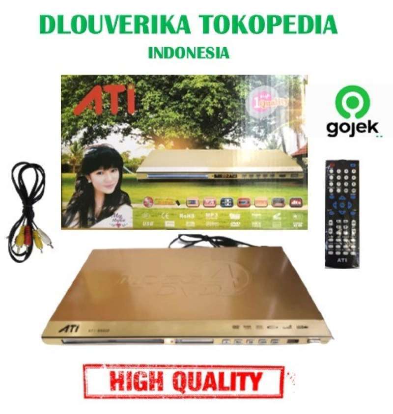 Promo ATI DVD PLAYER/ OPTIC LG/ CD BAJAKAN BISA/ HARGA PROMO /USB/ KASET/MIC Diskon 23% di ...