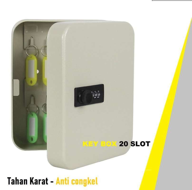 Promo Keybox Kotak Kunci Besi Dinding Key Box Kotak Kunci Dinding Besi ...