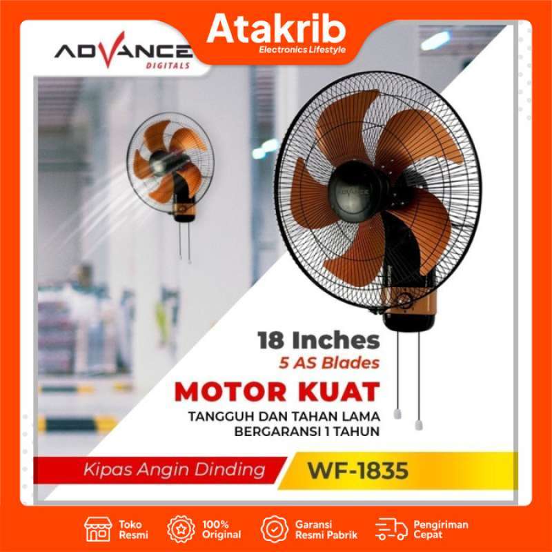 Jual Advance Wall Fan Wf-1835 18 Inch Tornado Besi Di Seller Atakrib ...
