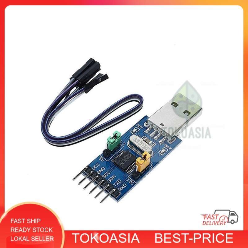 Jual CHT341T Micro controller serial USB to TTL 2in1 di Seller TOKOASIA ...
