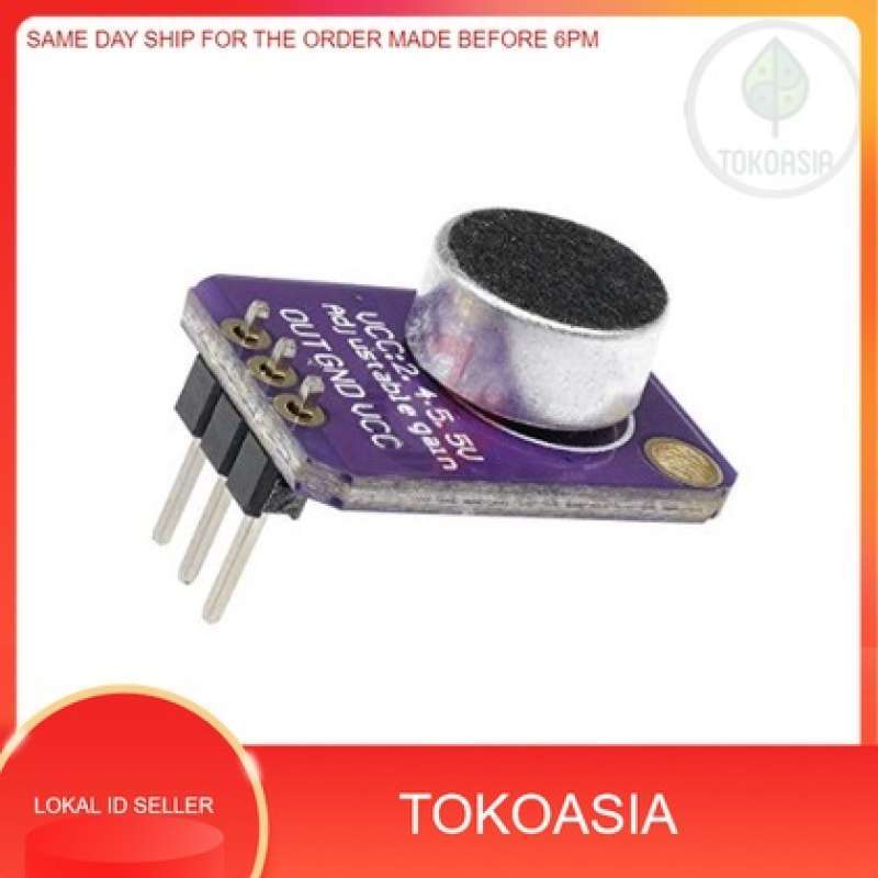 Jual (Ready Stock) GY-MAX4466 20-20KHz Electret Microphone Amplifier ...