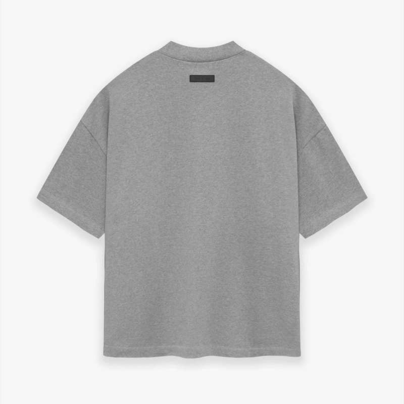 Jual Fear Of God Essentials Jersey T-shirt - XXL DARK HEATHER di Seller ...