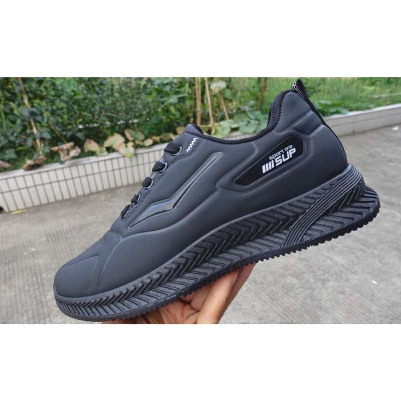 Promo Sepatu Sekolah Hitam Bertali Pria Korean LV0527 Diskon 35% di ...