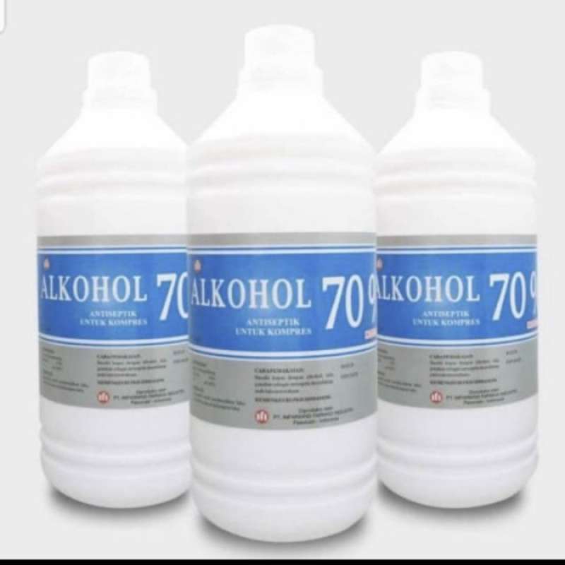 Promo Alkohol 70% Antiseptik 1 Liter Diskon 33% Di Seller Dillajaya Shop - Cipulir, Kota Jakarta ...