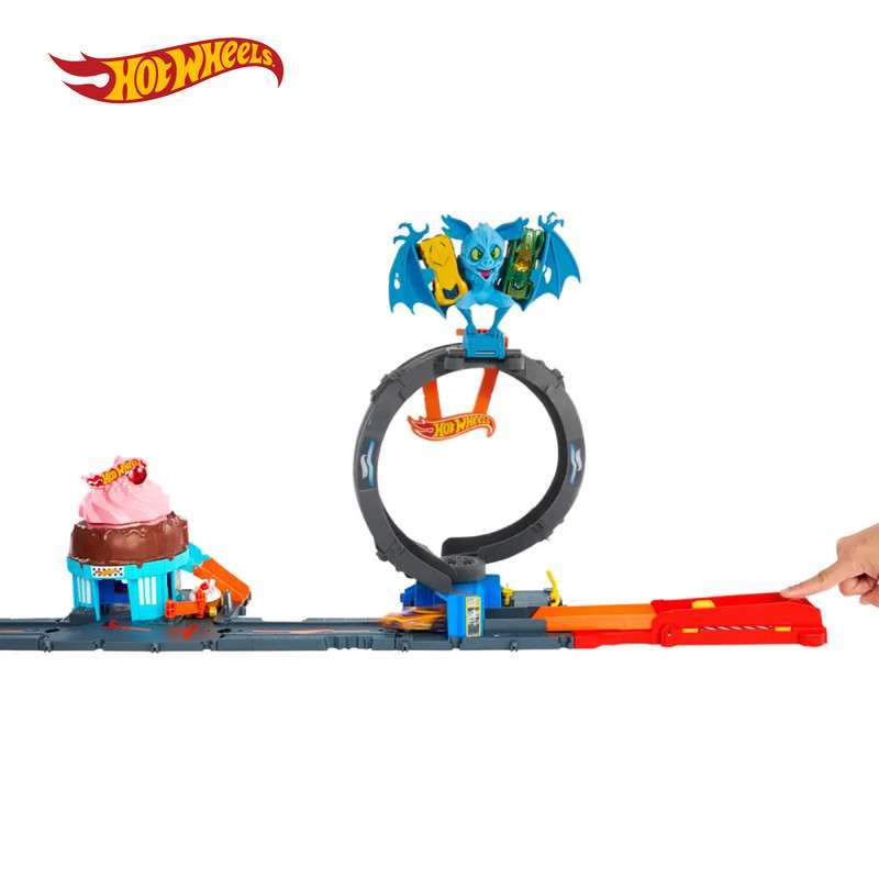 Jual Hot Wheels City Bat Loop Attack - Mainan Trek Mobil Balap di ...