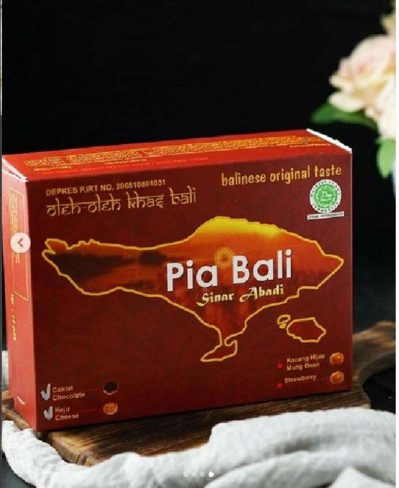Jual PIA BALI SINAR ABADI RASA KEJU OLEH OLEH ASLI KHAS BALI ISI 10 PCS ...