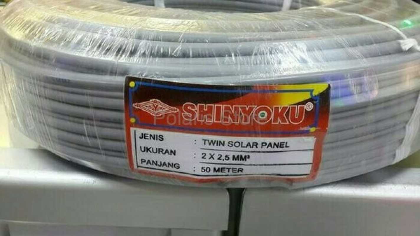 Promo KABEL SOLAR PANEL SHINYOKU 2X2.5MM 50 METER FULL - SELERA_KITA ...