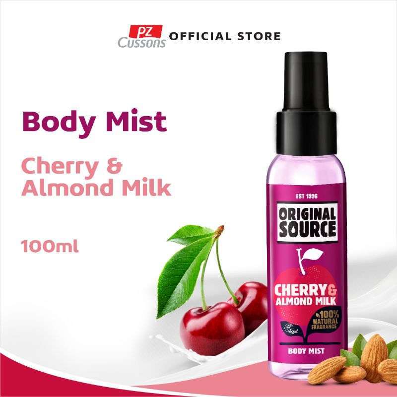 Promo WHS - Original Source Body Mist Cherry & Almond Milk - Parfum ...
