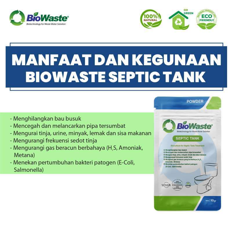 Promo BUY Biowaste Grease Trap dan Biowaste Surface Stain Remover 100gr ...