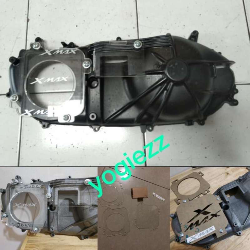 Jual cover cvt all new yamaha xmax 250 penutup cvt cover cvt mika ...
