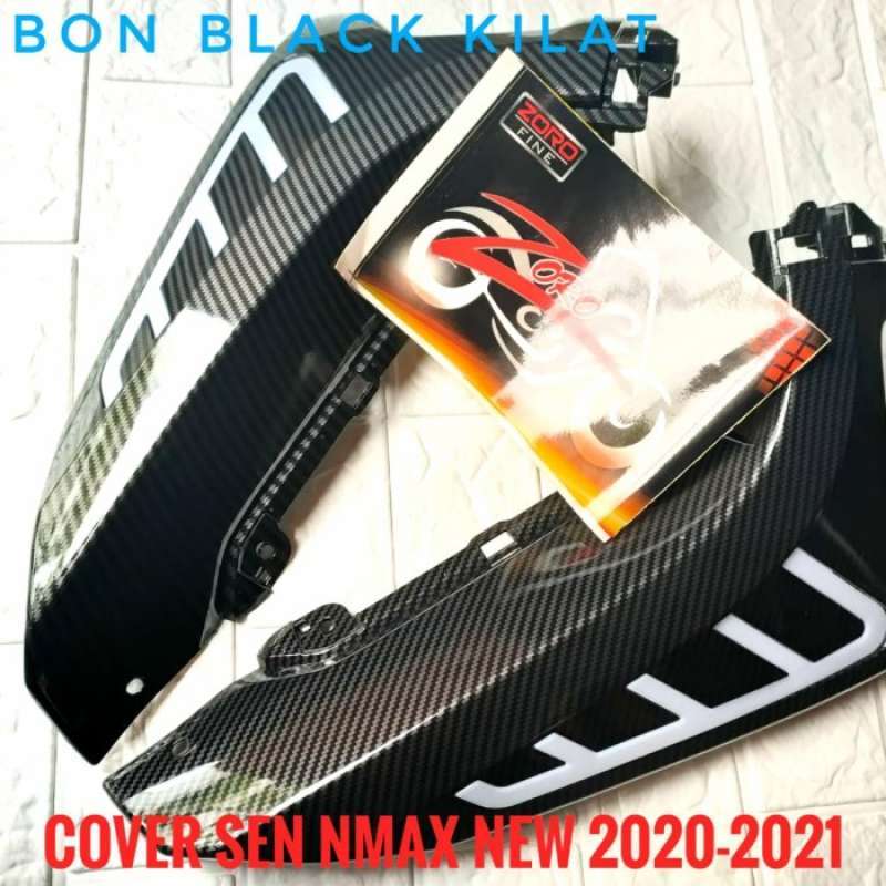 Jual Cover Tutup Variasi Sein Atas Carbon Zoro Yamaha All New Nmax Pnp ...