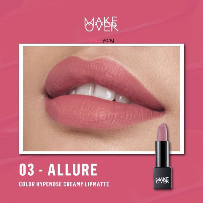 Jual ️Qeis️ MAKE OVER Color Hypnose Creamy Lip Matte | Lipstick Creamy ...