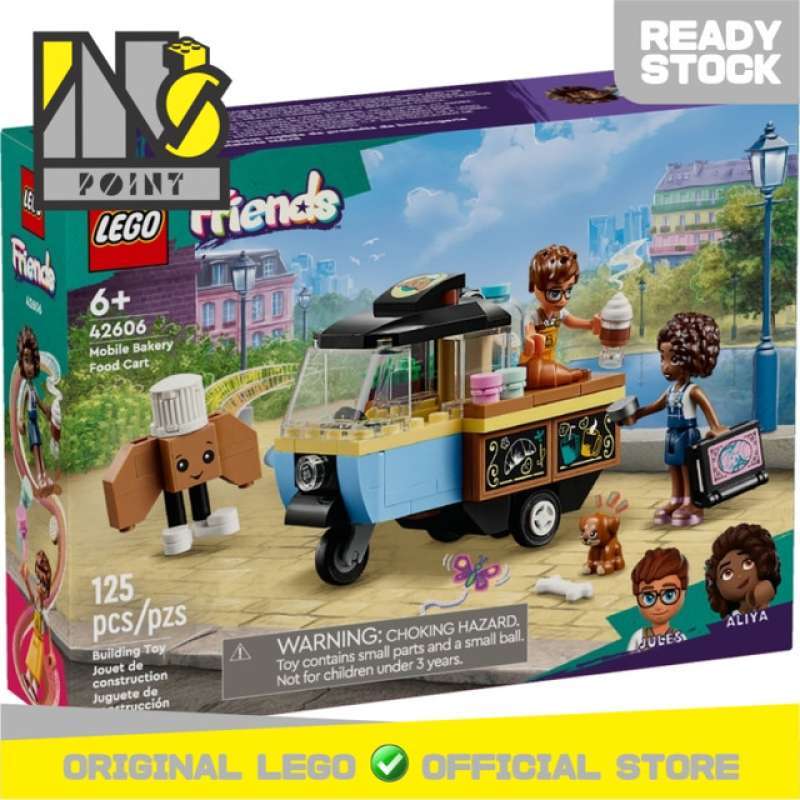 Jual LEGO 42606 - Friends - Mobile Bakery Food Cart di Seller InsPoint ...