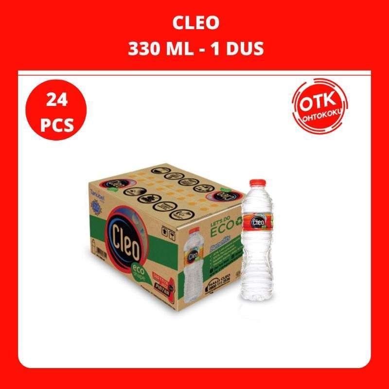 Jual Air Mineral 330 Ml 1 Dus Cleo Termurah - Harga Grosir Terupdate ...