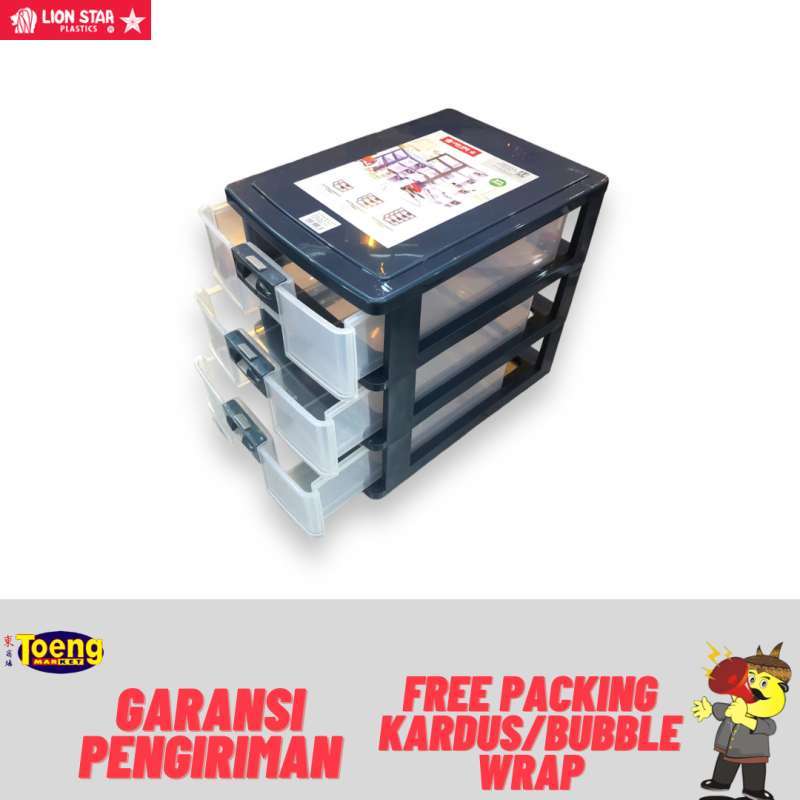 Jual PRESSA CONTAINER A-4 SS-3 LS / LACI SERBAGUNA / KABINET KECIL ...