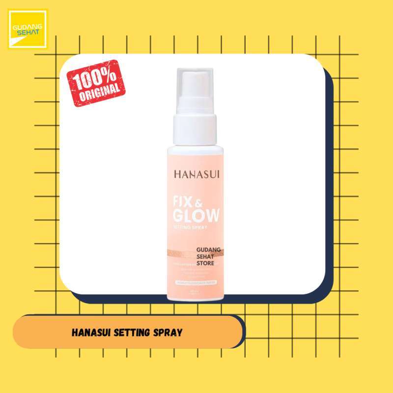 Jual Hanasui Fix & Glow Setting Spray 60ml I Original I Bpom Di Seller ...