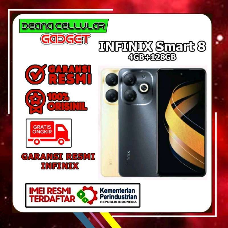 Jual Infinix Smart 8 (4GB+128GB) - Garansi Resmi di Seller DEANA CELLULAR - Tanah Kali Kedinding ...