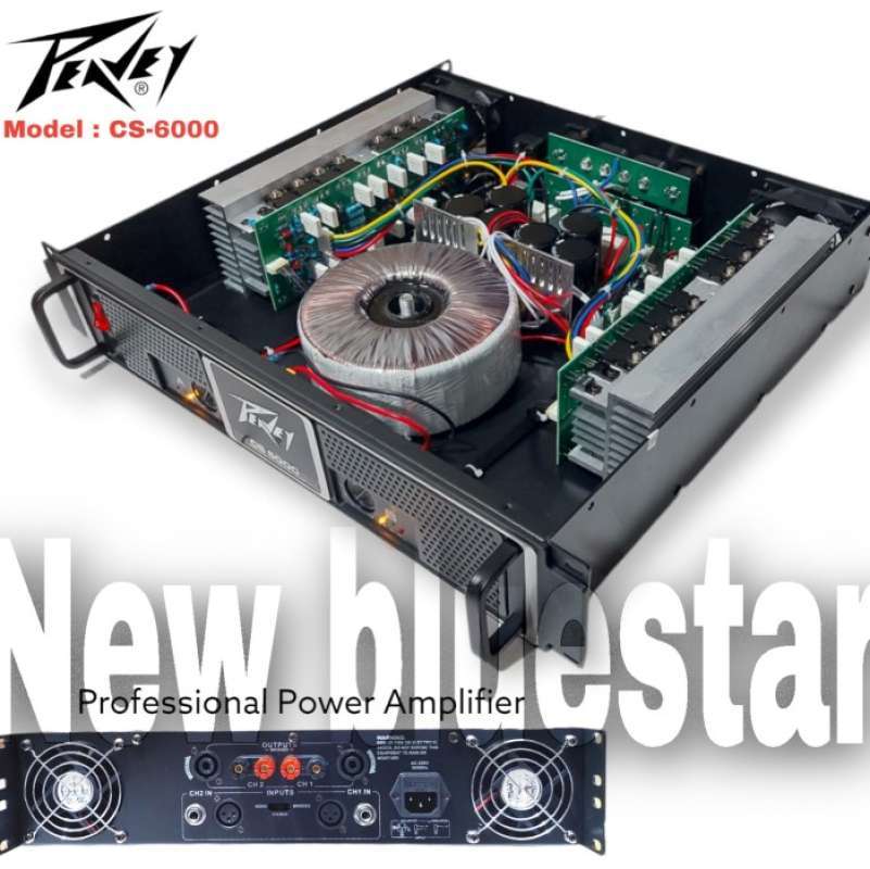 Promo Power Amplifier Peavey CS6000 Amplifier Peavey CS 6000 Diskon 23% ...
