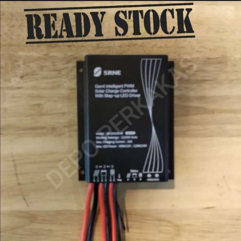Promo Gen4 PWM Solar Charge Controller With Step-Up LED Driver, SRNE ...