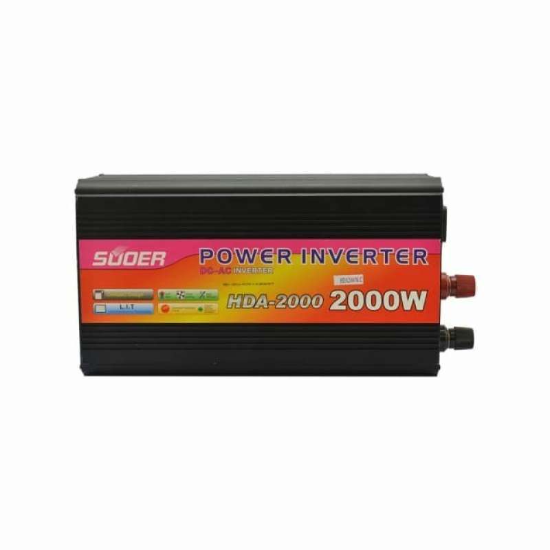 Promo Suoer Power Inverter With Charger HDA-2000C Suoer HDA 2000w 2000 ...
