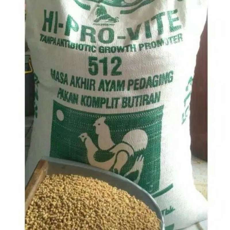 Promo ! PUR AYAM 512 REPACK 25 KG PAKAN AYAM HI PRO VITE BISA GOJEK DAN ...