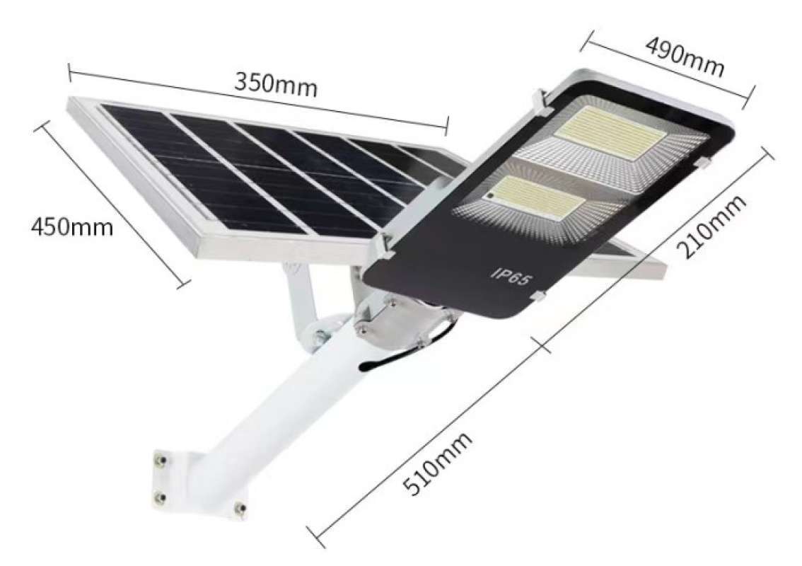 Promo Solar Cell Street Light Pju 200w Led Putih Ck-200w Premium ...