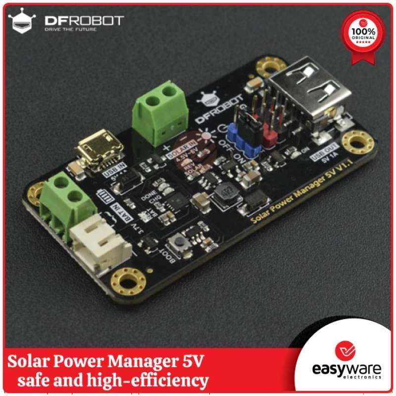 Promo DFRobot Solar Power Manager 5V solar panel Diskon 23% di Seller ...