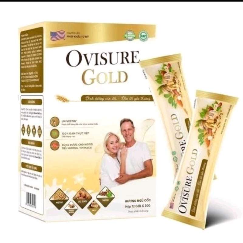 Promo OVISURE GOLD MILK SUSU VITAMIN TULANG DAN SENDI OSTEOPOROSIS 12 ...