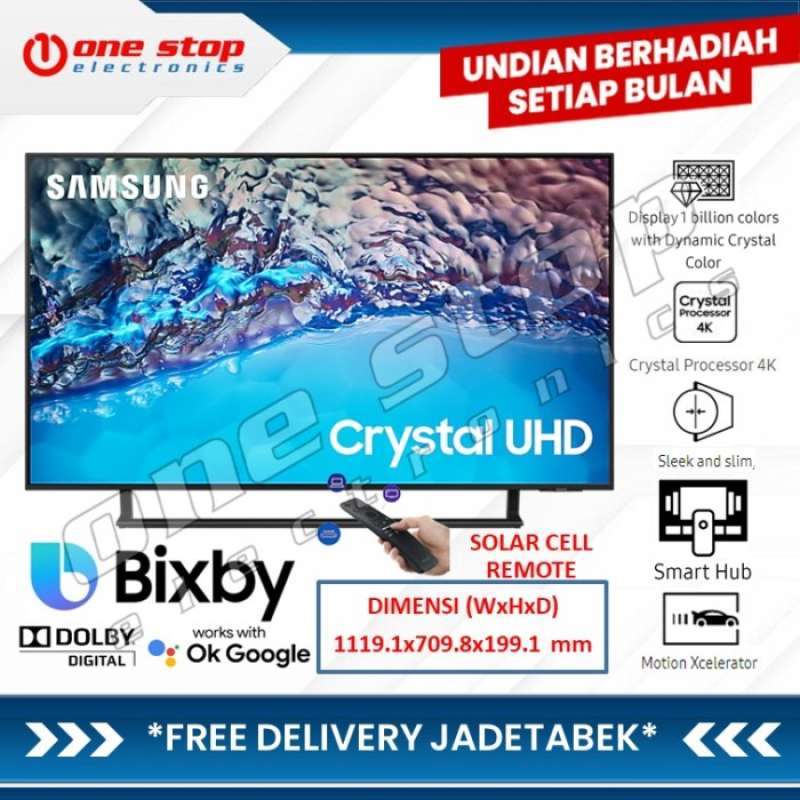 Jual 50Bu8500 Crystal 4K Uhd Smart Tv 50 Inch Ua50Bu8500Kxxd Promo di Seller Kuniy Store ...