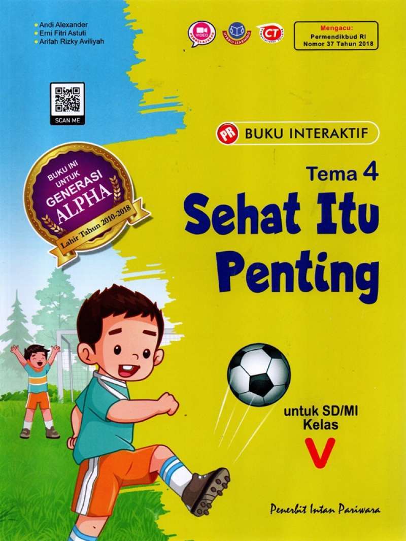 Promo Sd Mi Pr Buku Interaktif Kl 5 Tema 4 Sehat Itu Penting Rev 2